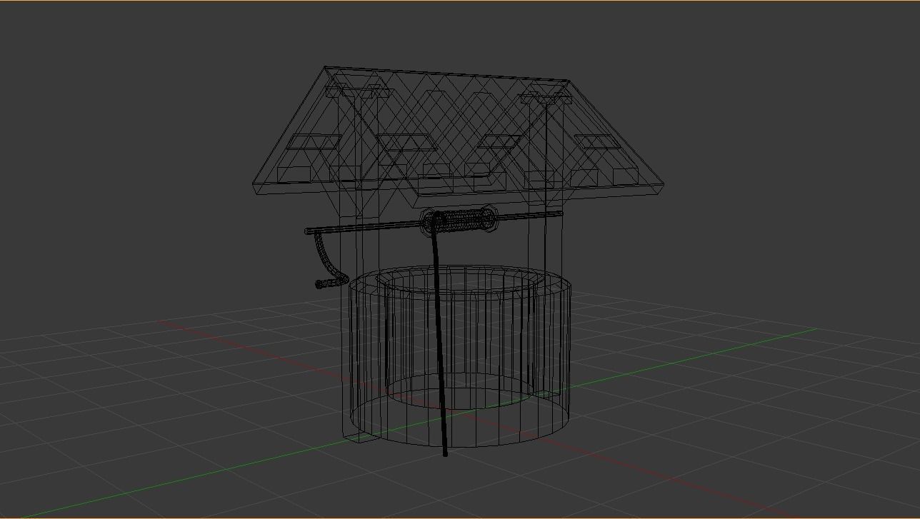 3D model Medieval Well Game Ready VR / AR / low-poly | CGTrader