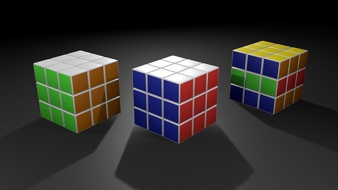3D model Rubiks Cube 2019 VR / AR / low-poly | CGTrader