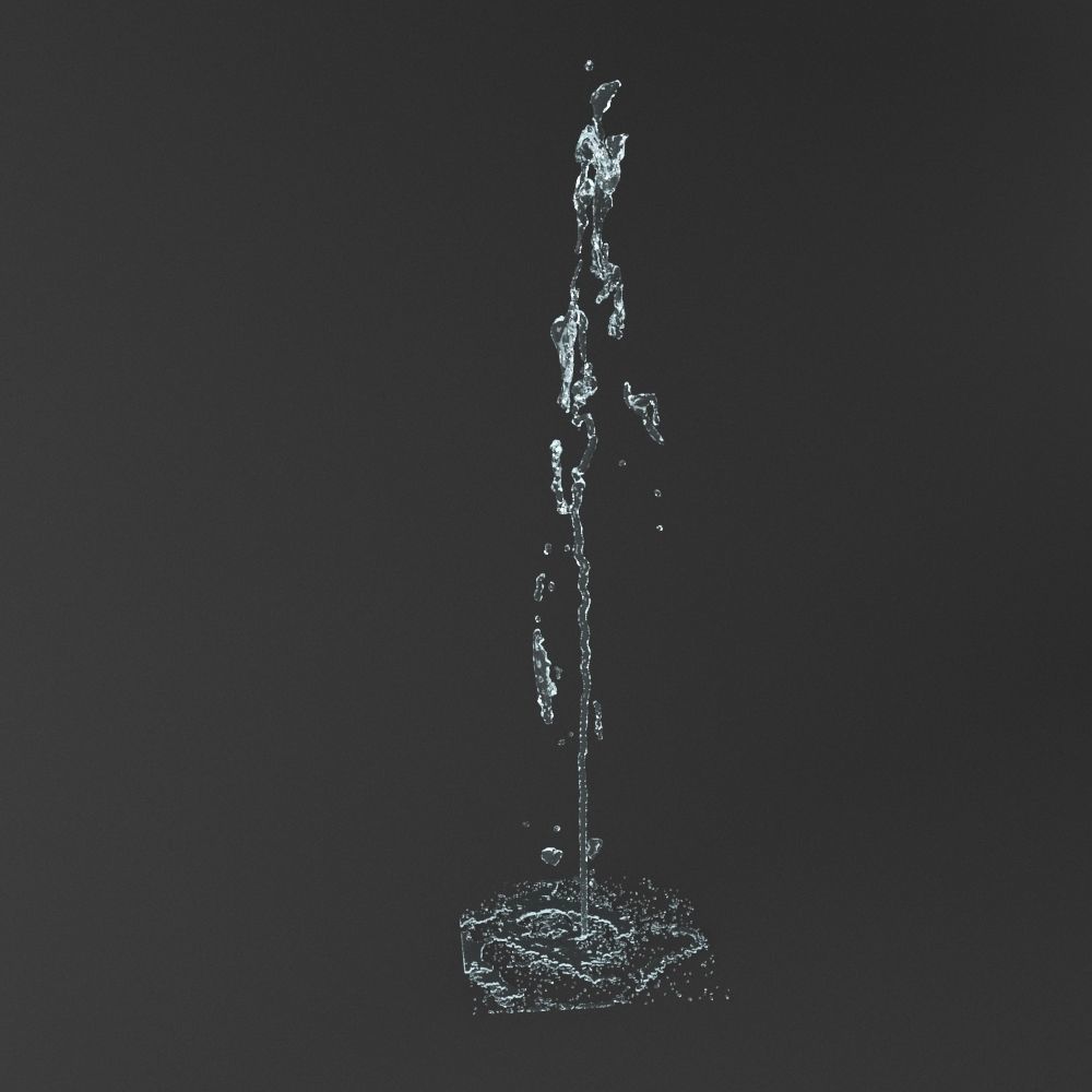 Water Jet Exterior Fountains Pack 3D model | CGTrader