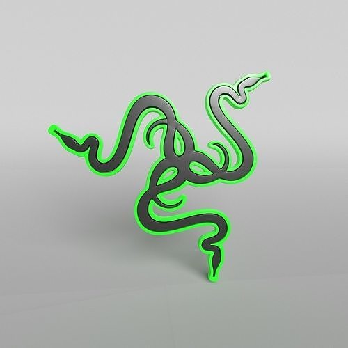 Razer Logo v3 001 free VR / AR / low-poly 3D model | CGTrader