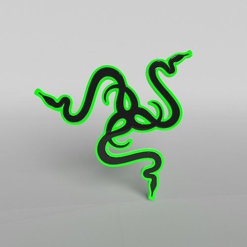 Razer Logo v3 002 free VR / AR / low-poly 3D model | CGTrader