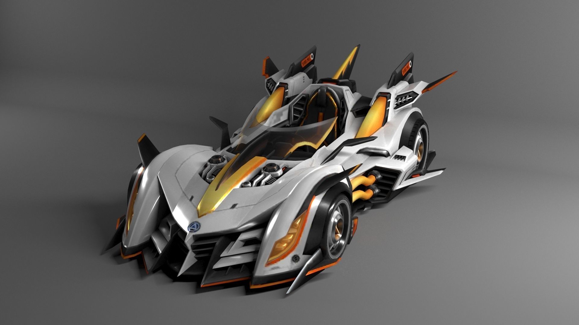 Asian Glory 3D Model QQ Speed Mobile 3D model | CGTrader