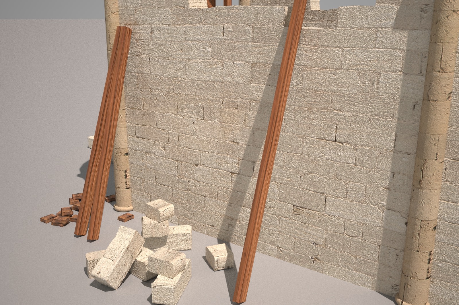 3D model Roman Arch reenactment VR / AR / low-poly rigged | CGTrader