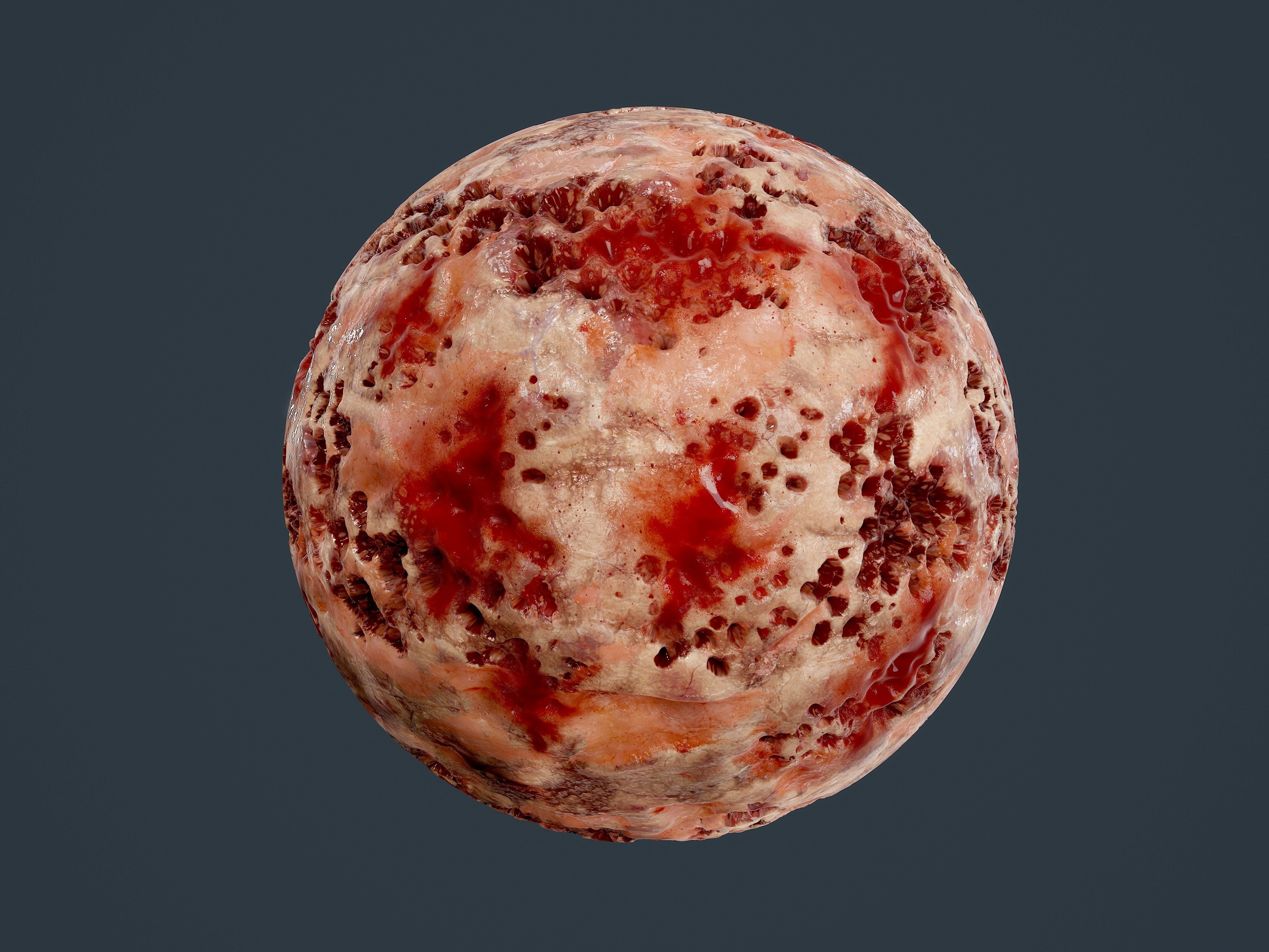 23 Cut Skin Bullet Hole Seamless PBR Textures Texture | CGTrader