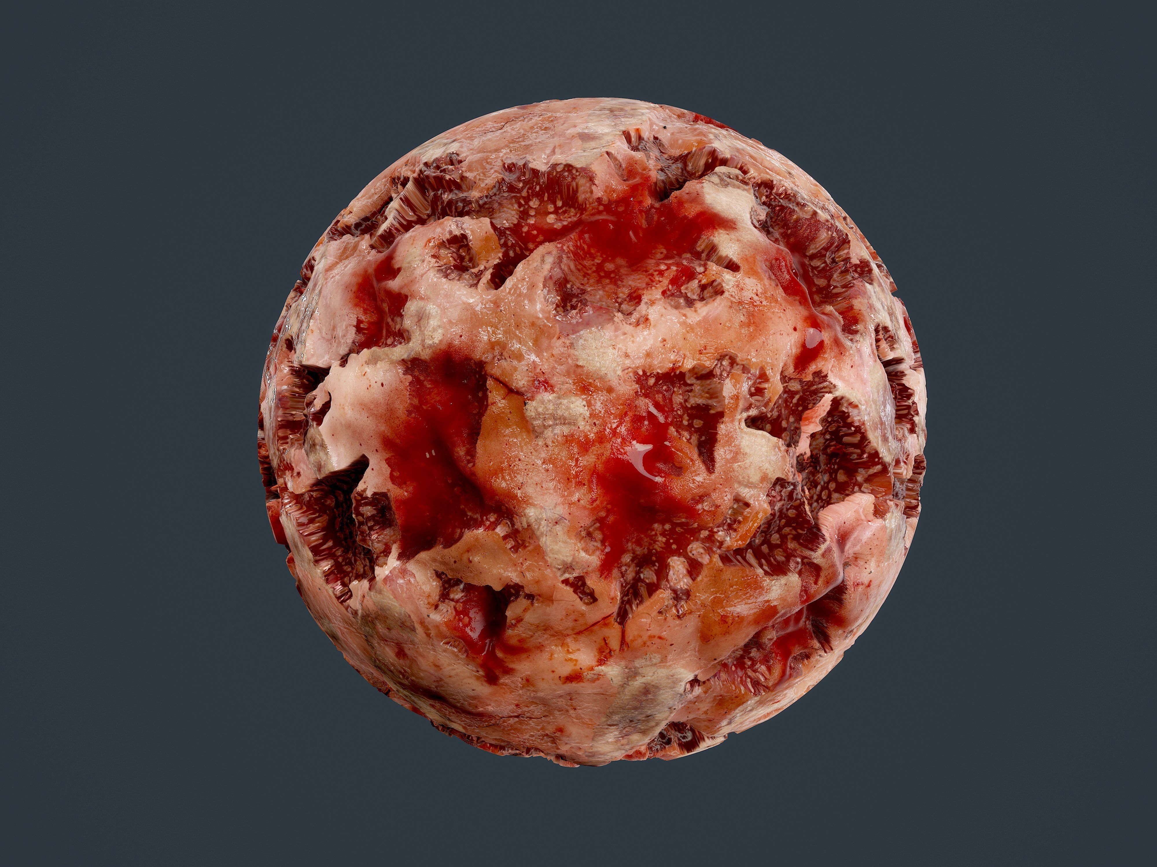 23 Cut Skin Bullet Hole Seamless PBR Textures Texture | CGTrader