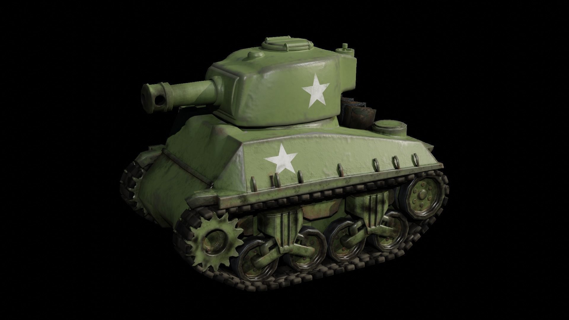 3D Model Collection Mini Tanks VR / AR / low-poly | CGTrader