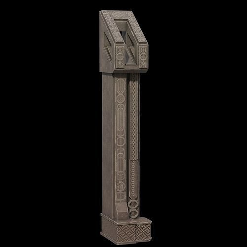 fantasy column 3D model | CGTrader