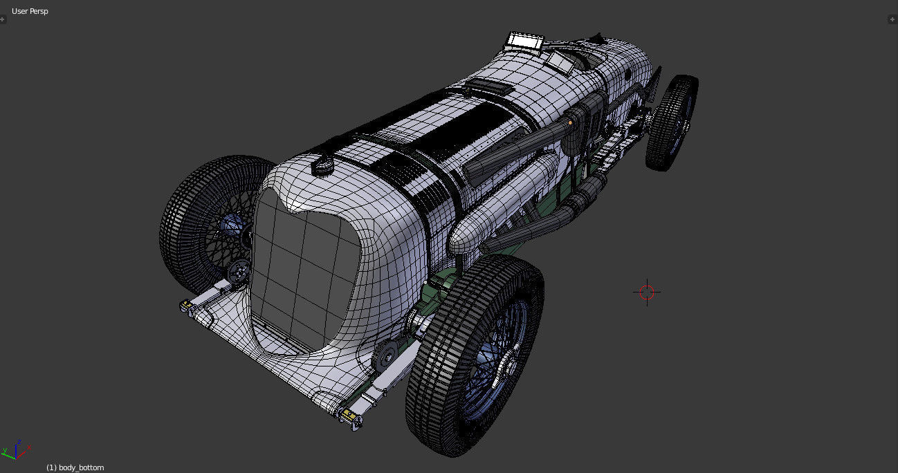 Napier Railton 3D model | CGTrader