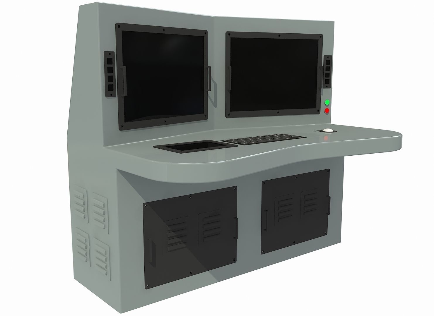 3D model OPERATION AND COMMAND CENTER VR / AR / low-poly | CGTrader