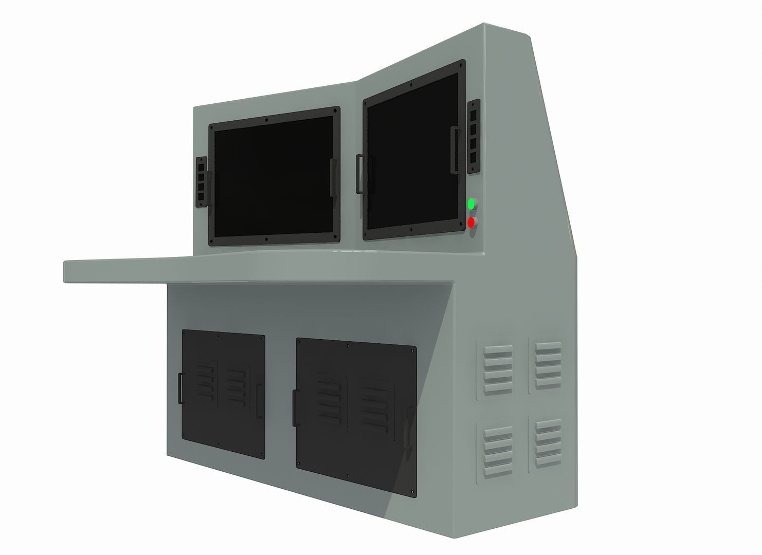 3D model OPERATION AND COMMAND CENTER VR / AR / low-poly | CGTrader