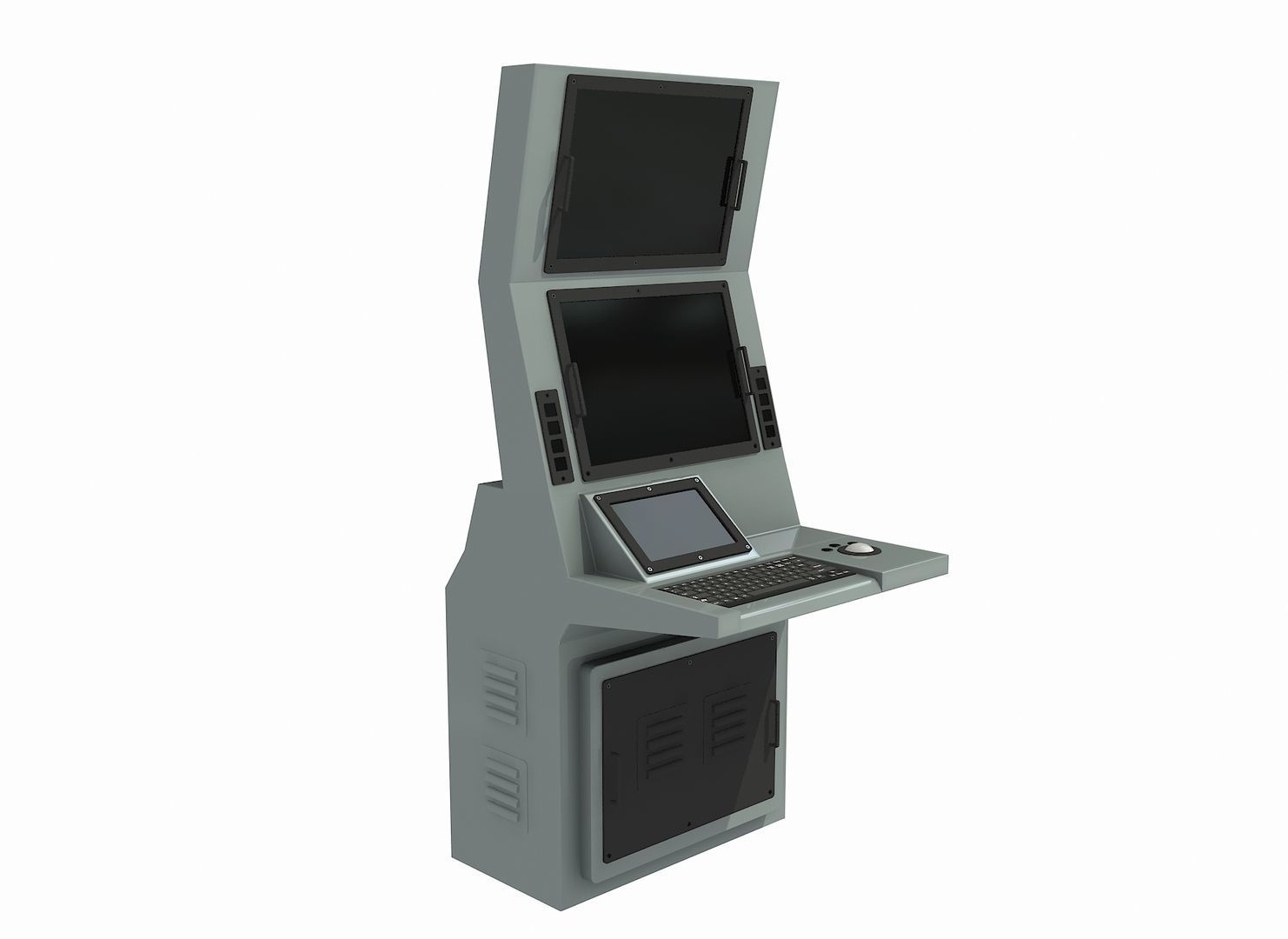3D model OPERATION AND COMMAND CENTER VR / AR / low-poly | CGTrader