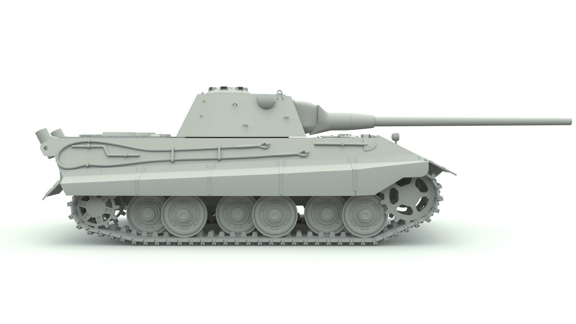 E-50 tank 3D model | CGTrader
