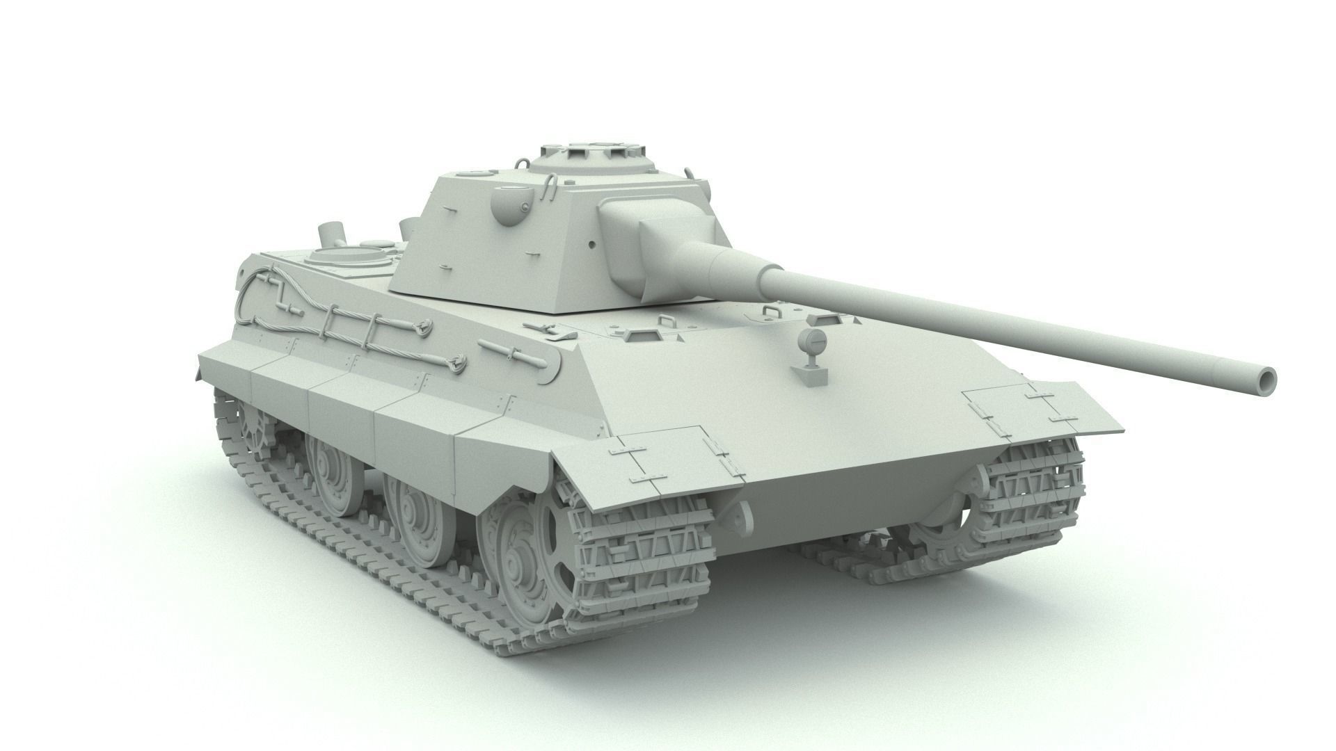 E-50 tank 3D model | CGTrader