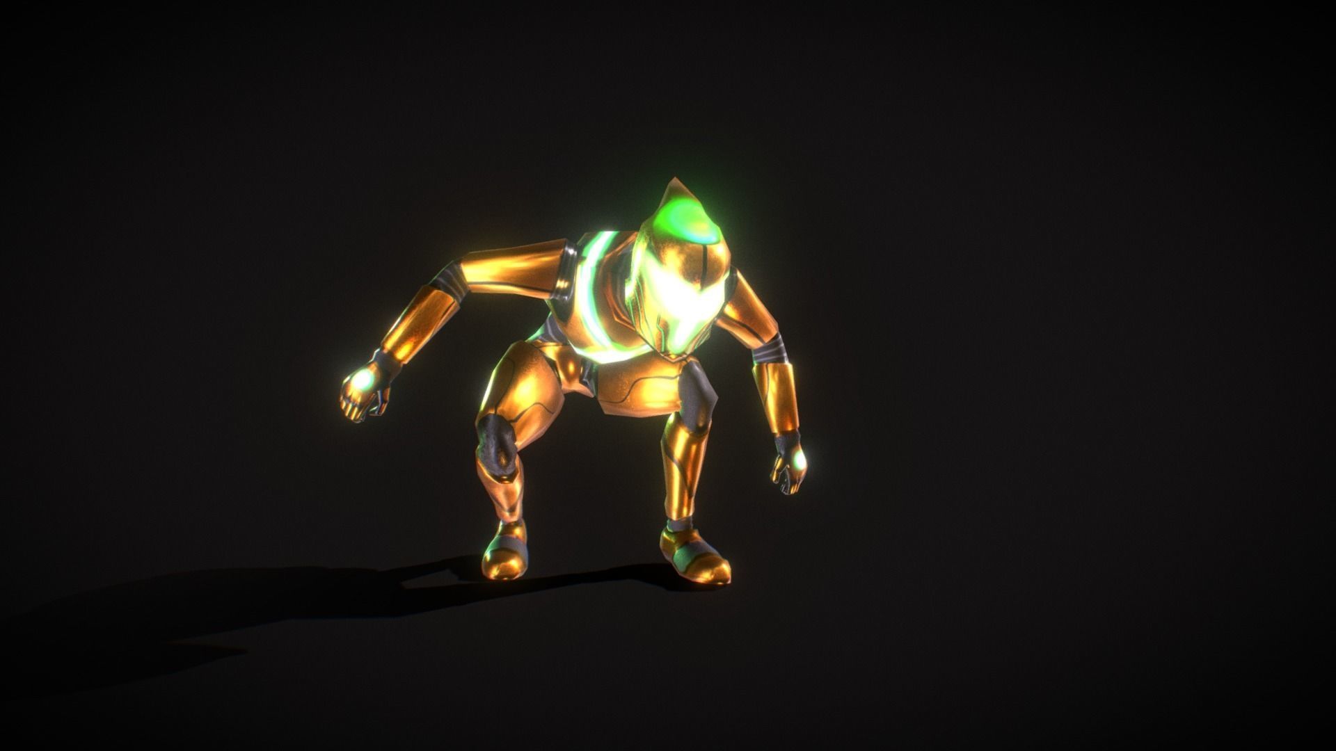 Legendary Robot - Free Low Poly 3d model free VR / AR / low-poly 3D ...