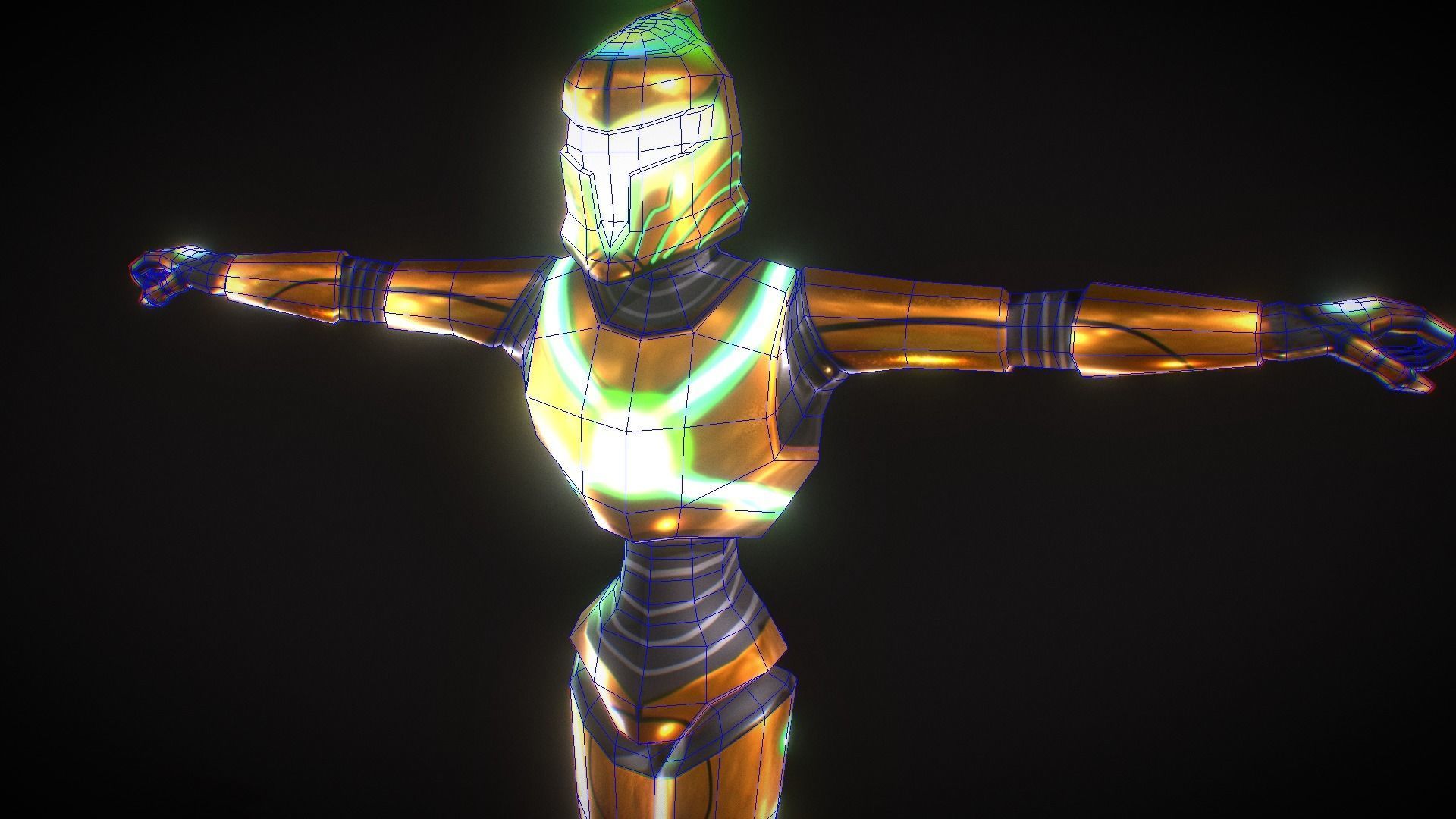 Legendary Robot - Free Low Poly 3d model free VR / AR / low-poly 3D ...