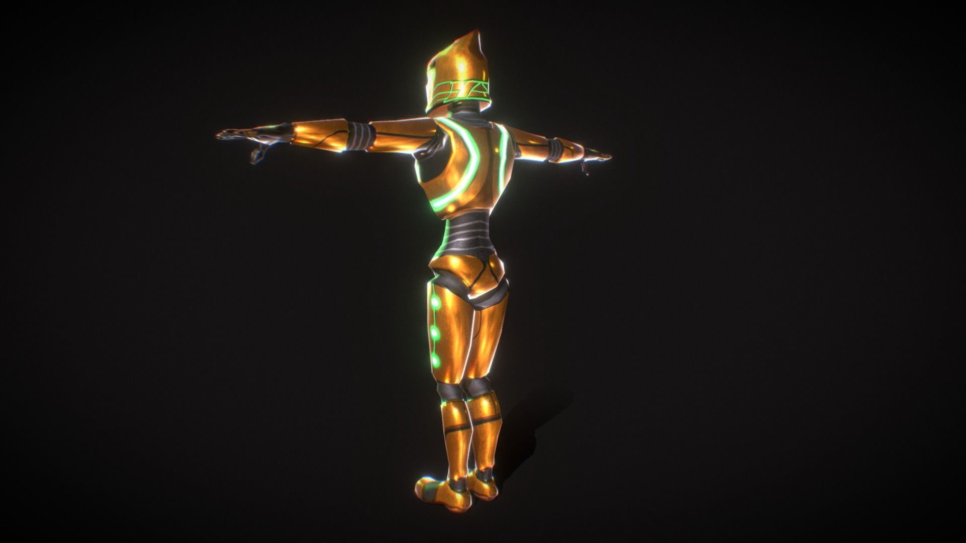 Legendary Robot - Free Low Poly 3d model free VR / AR / low-poly 3D ...