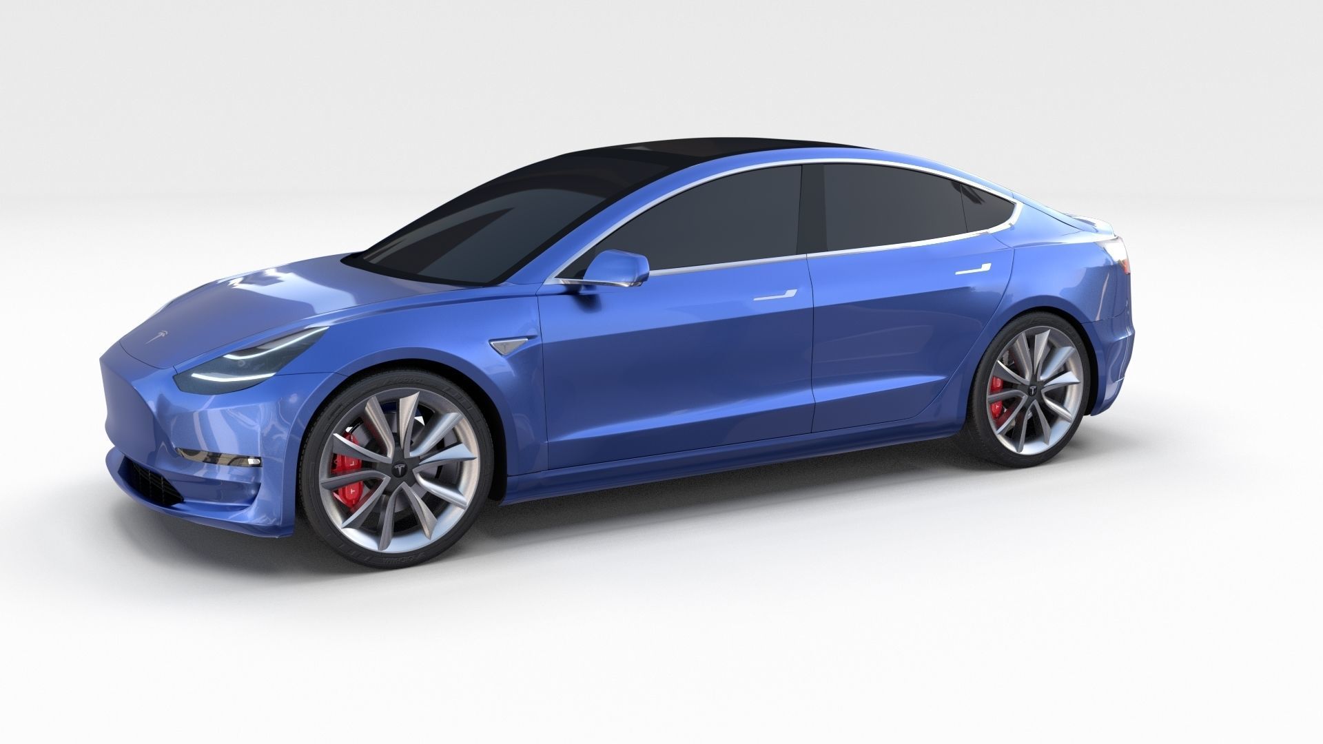 Tesla Pack Semi Roadster Model S X 3 3D model | CGTrader