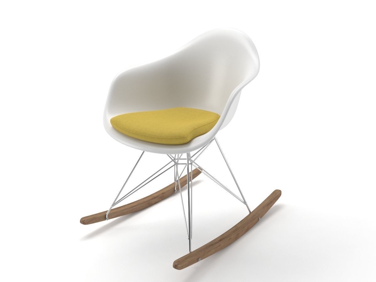 eames plastic rocker 3D model | CGTrader
