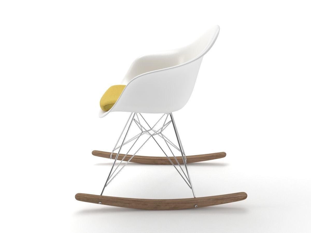 eames plastic rocker 3D model | CGTrader