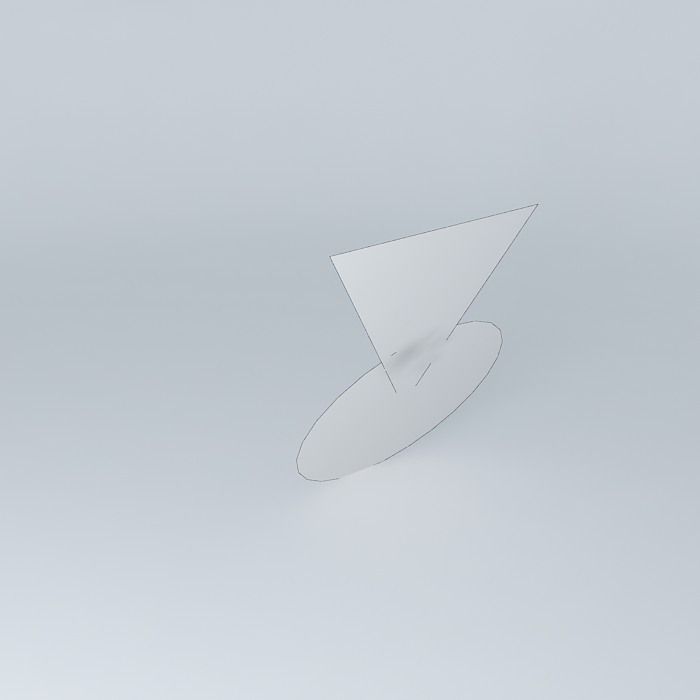 Circle perpendicular to line free 3D model | CGTrader