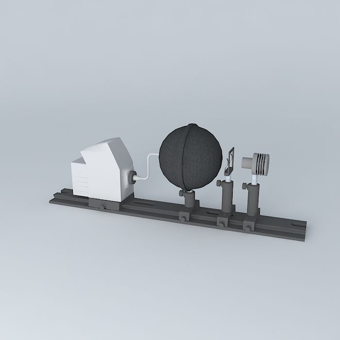 Filter Transmission Measurement Bench free 3D model | CGTrader