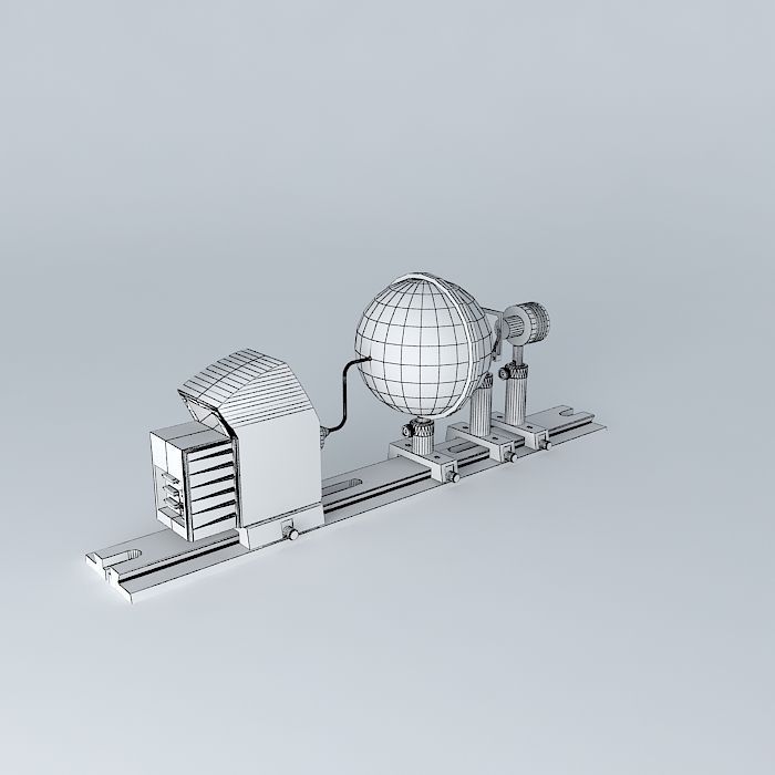 Filter Transmission Measurement Bench free 3D model | CGTrader