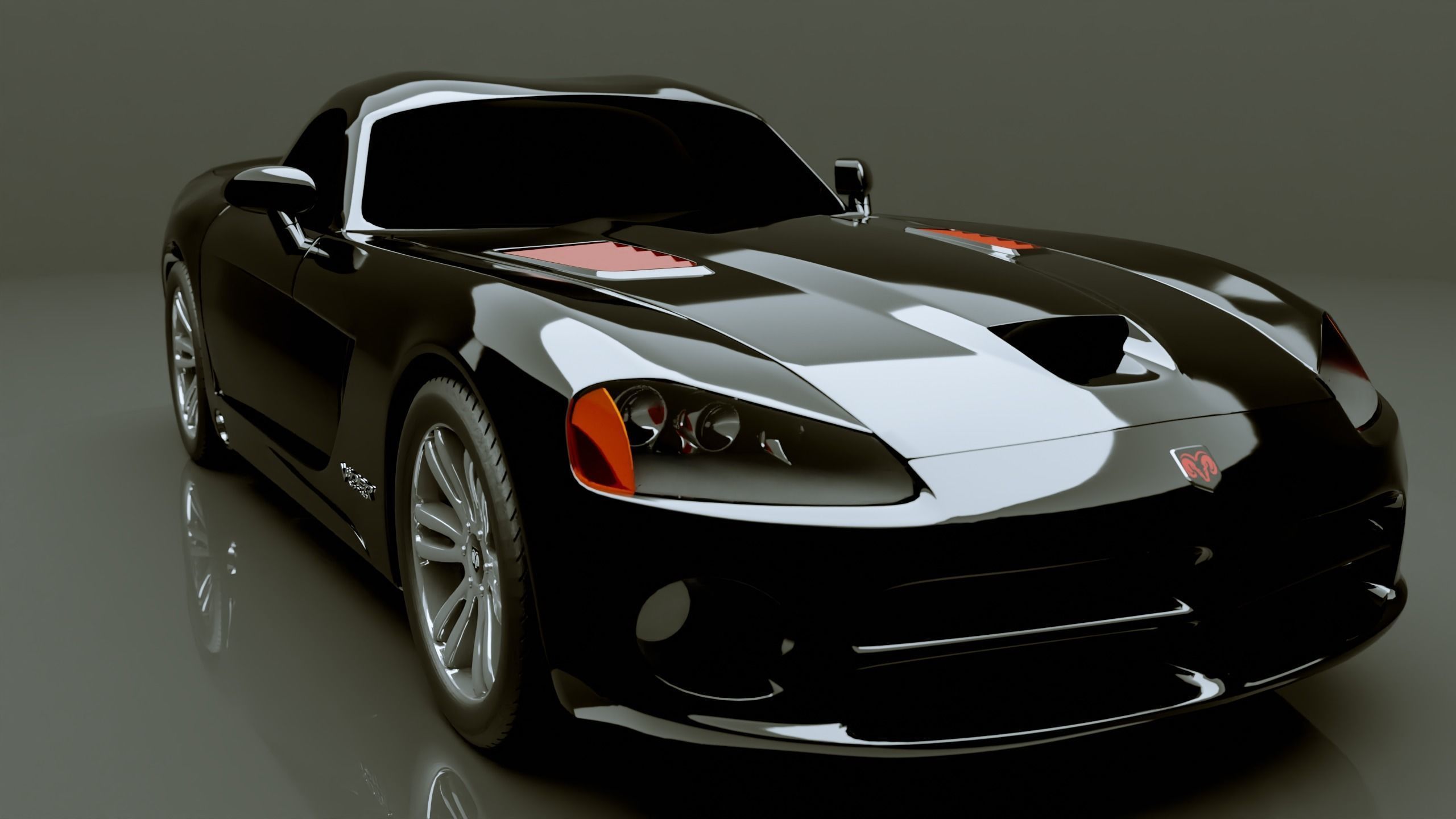 Dodge Viper STR-10 coupe free 3D model | CGTrader