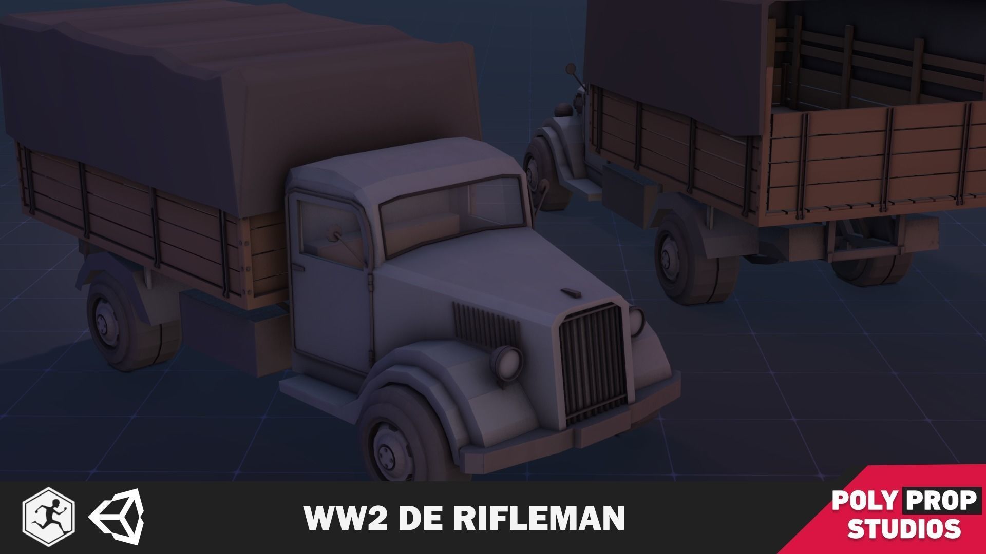 3D model WW2 DE Rifleman VR / AR / low-poly rigged animated | CGTrader