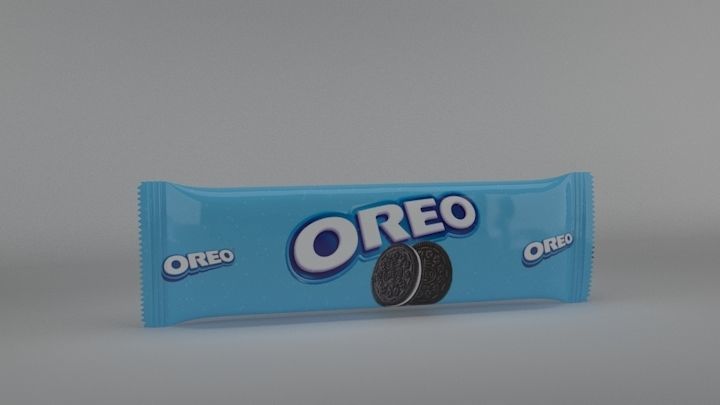 Ticky Pack Biscuit 3D model | CGTrader