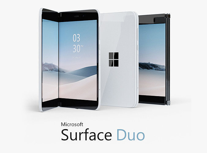 Surface Duo 3D model | CGTrader
