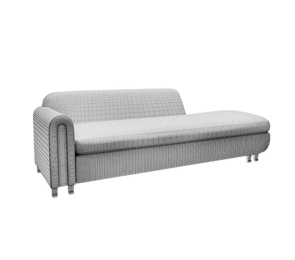 Dmitry and Co Masson daybed 3D model | CGTrader