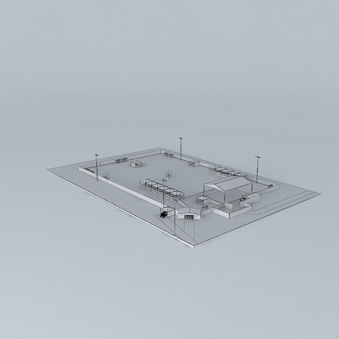 Concert Arena free 3D model | CGTrader