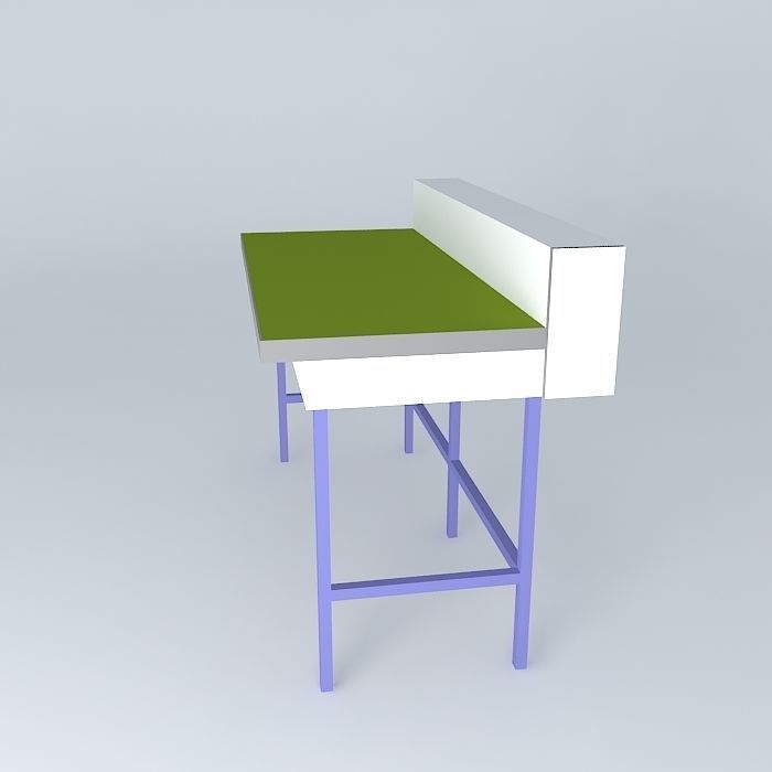 Simple lab bench free 3D model | CGTrader