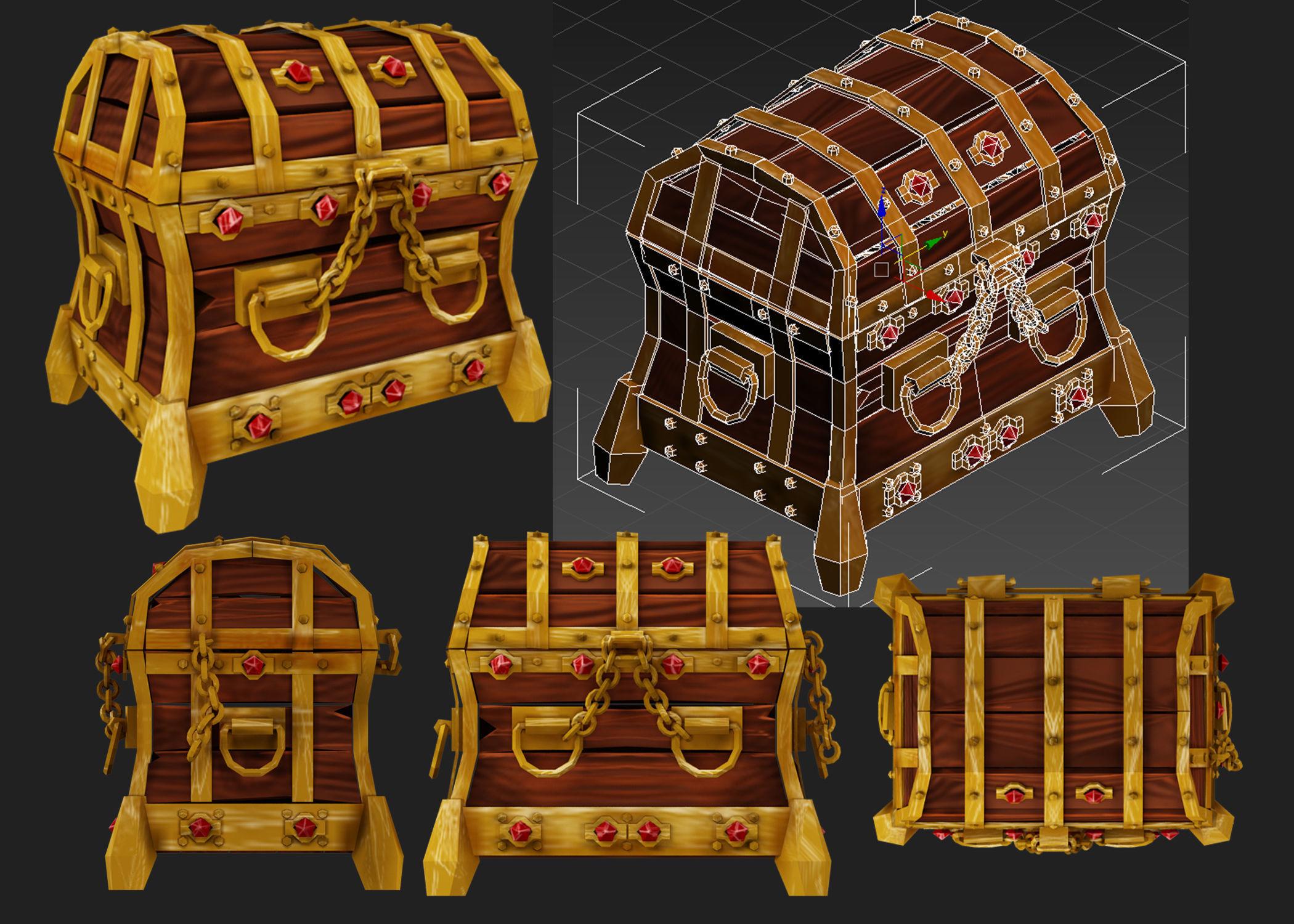 chest various-models 3D | CGTrader