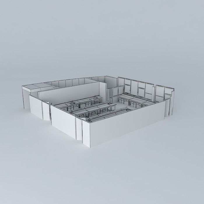 Cosmetic Lab free 3D model | CGTrader