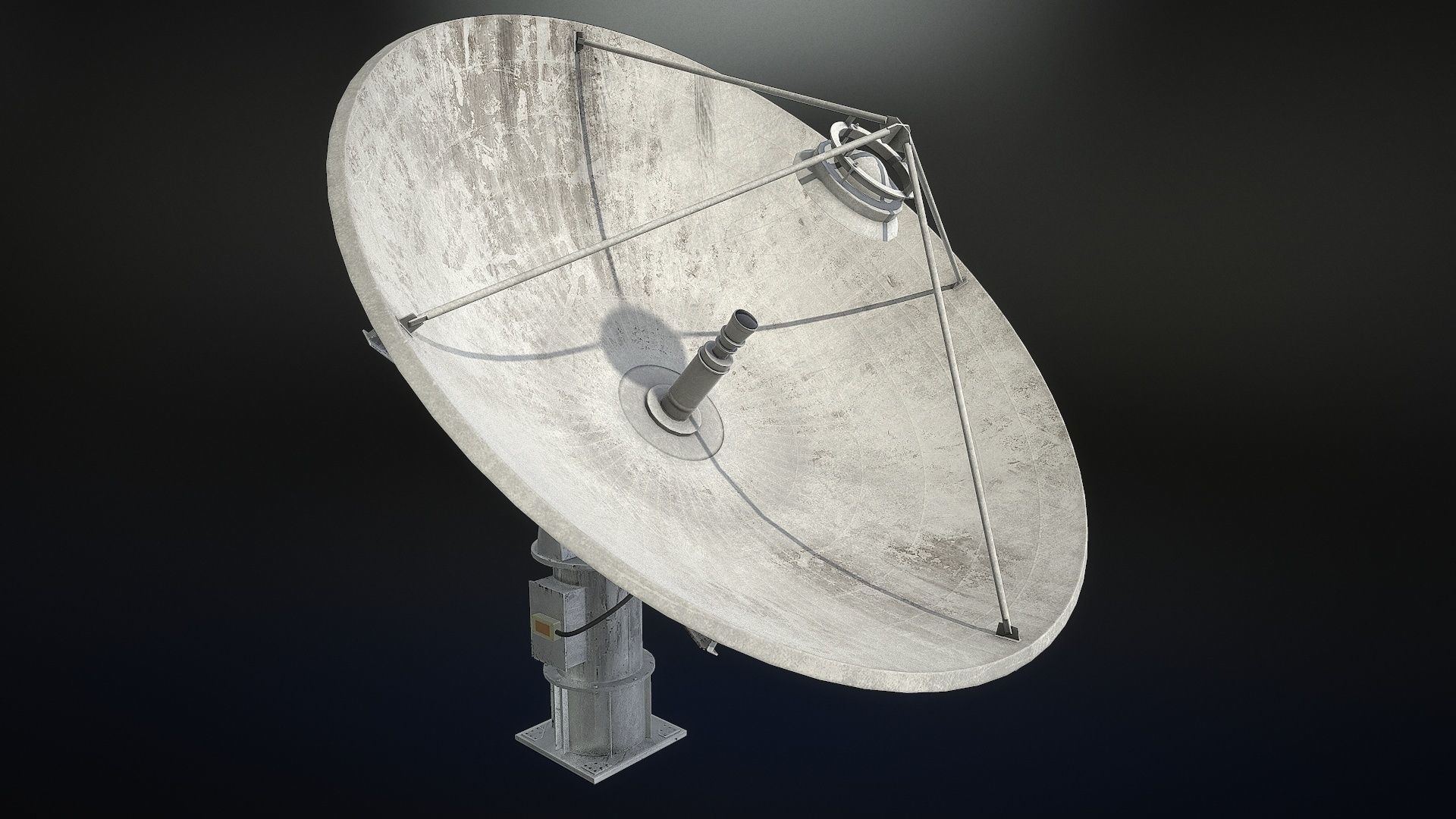 3D model Satellite Dish VR / AR / low-poly | CGTrader