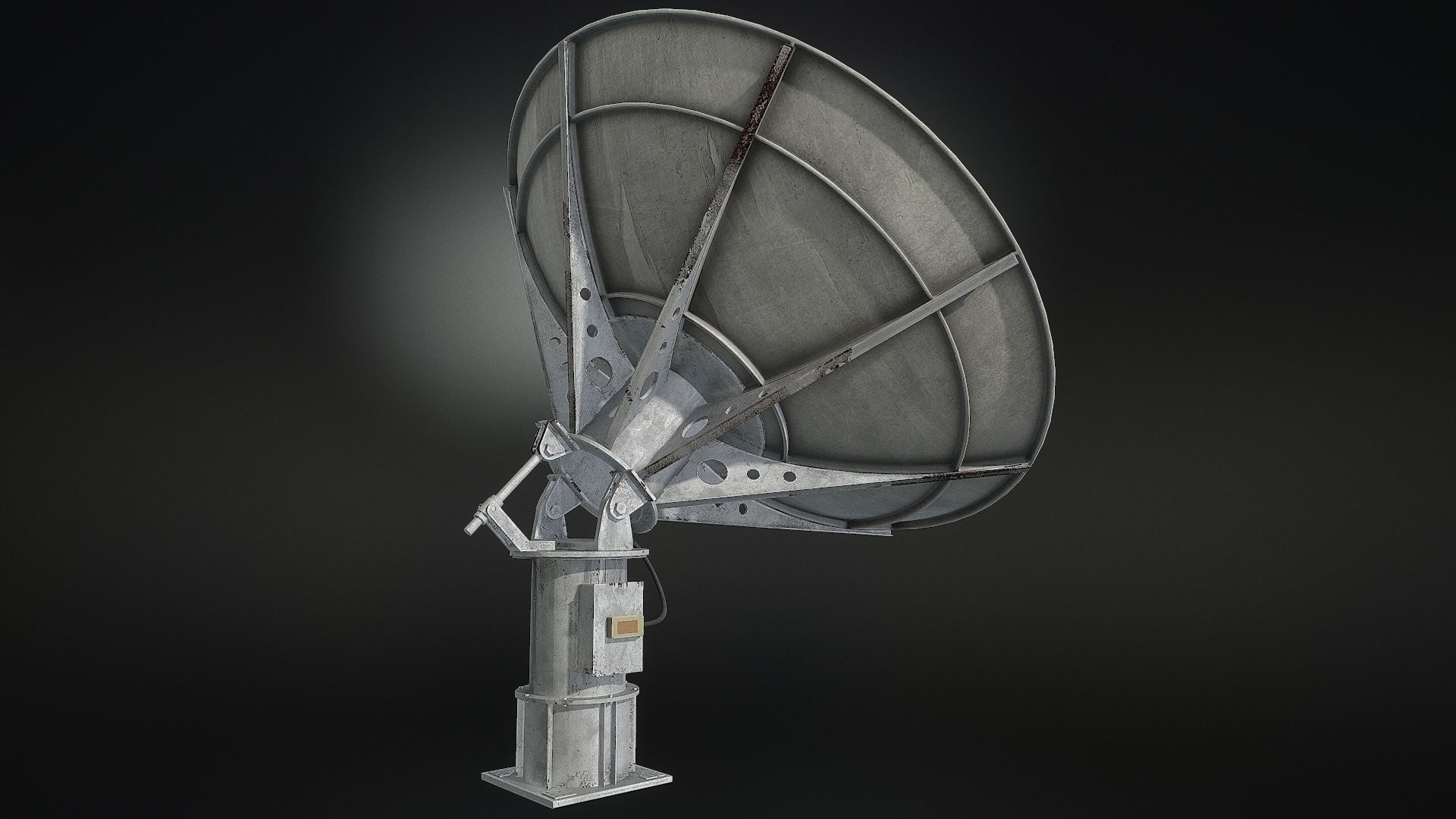 3D model Satellite Dish VR / AR / low-poly | CGTrader
