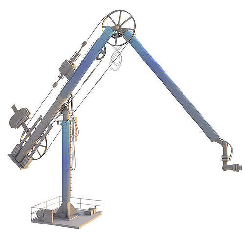 Loading arm 3D model | CGTrader