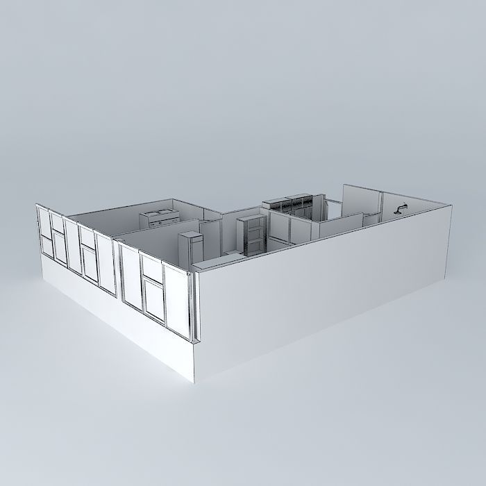 Itech Microbiology Laboratory free 3D model | CGTrader