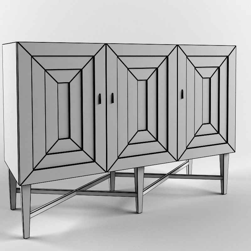 ELGIN BUFFET 3D model | CGTrader