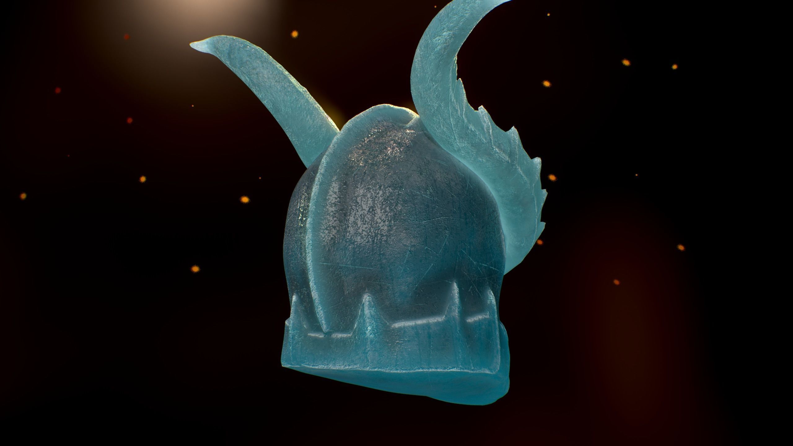 3D model Ice Helmet VR / AR / low-poly | CGTrader