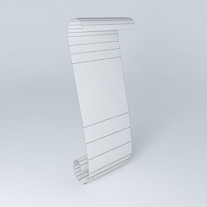 Papyrus free 3D model | CGTrader
