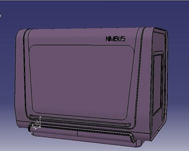 Hamilton Nimbus 3D model 3D printable | CGTrader