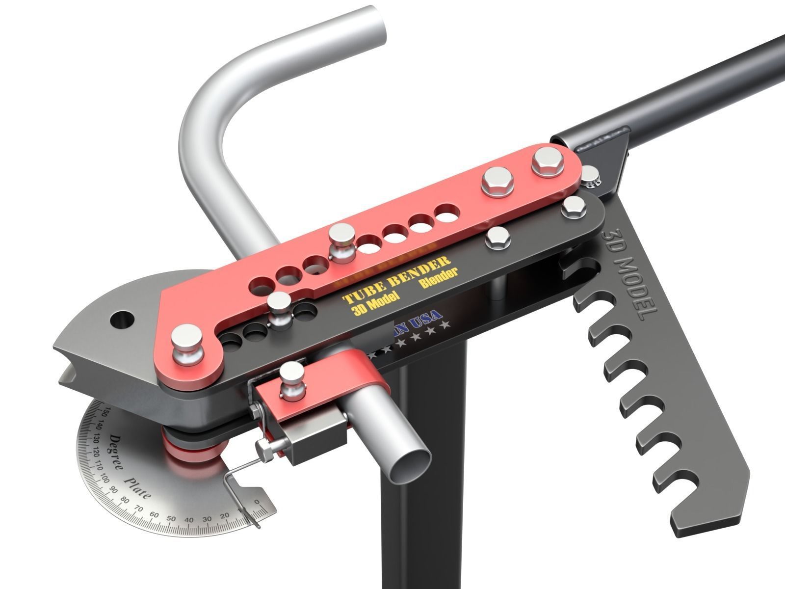 Tube Bender 3D model | CGTrader