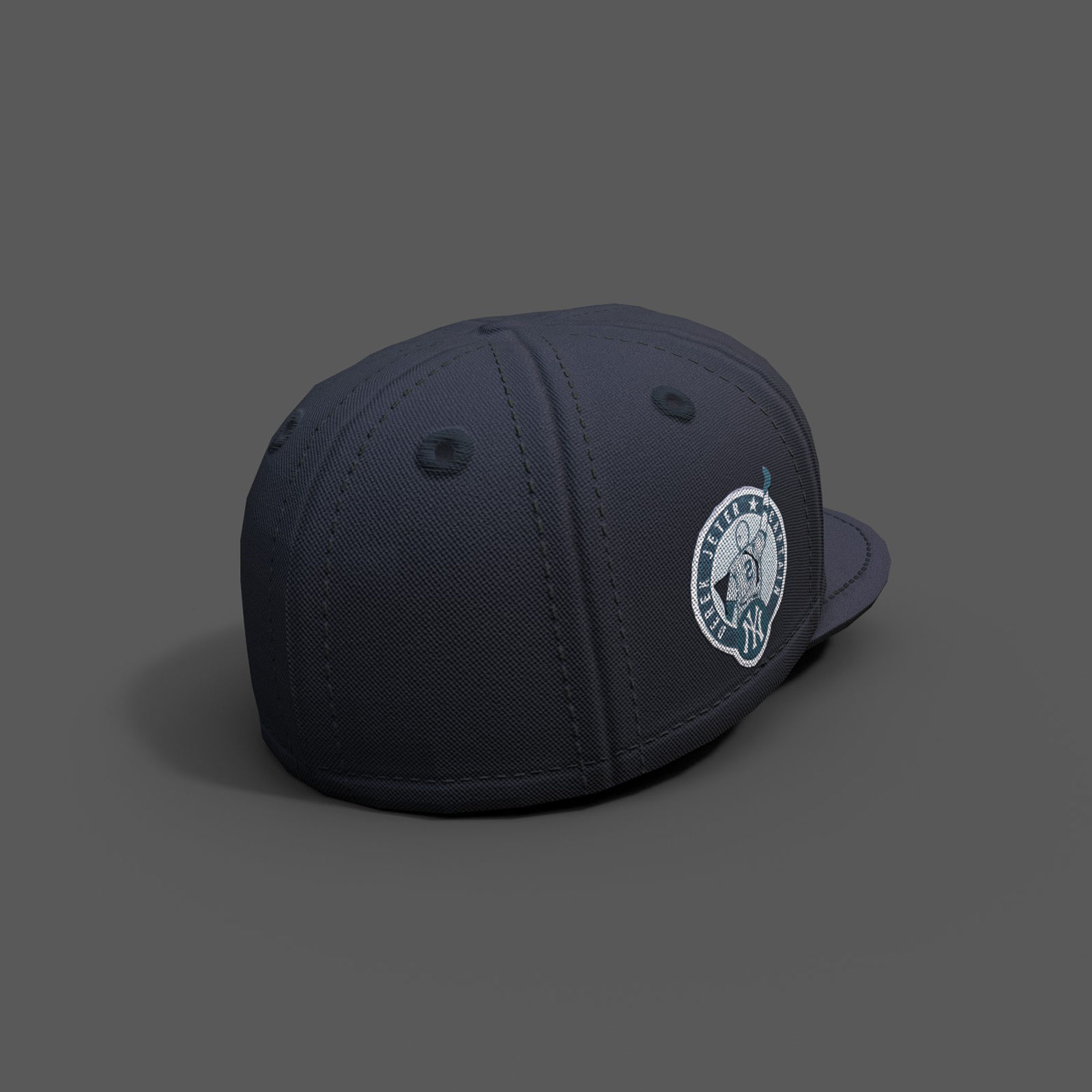 3D model Human cap hat 3d model New york VR / AR / low-poly | CGTrader