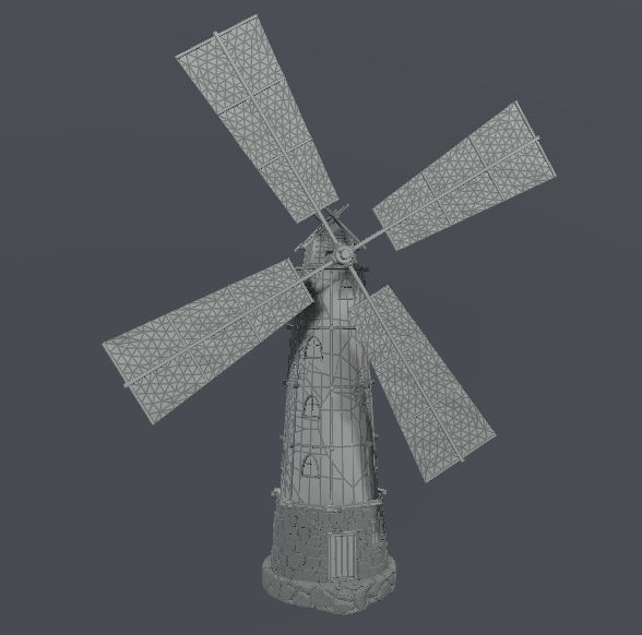 The Mill 3D model | CGTrader