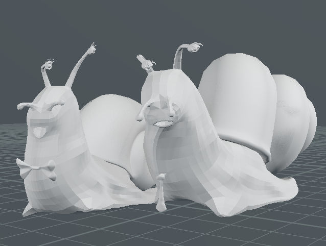 3D Snails | CGTrader