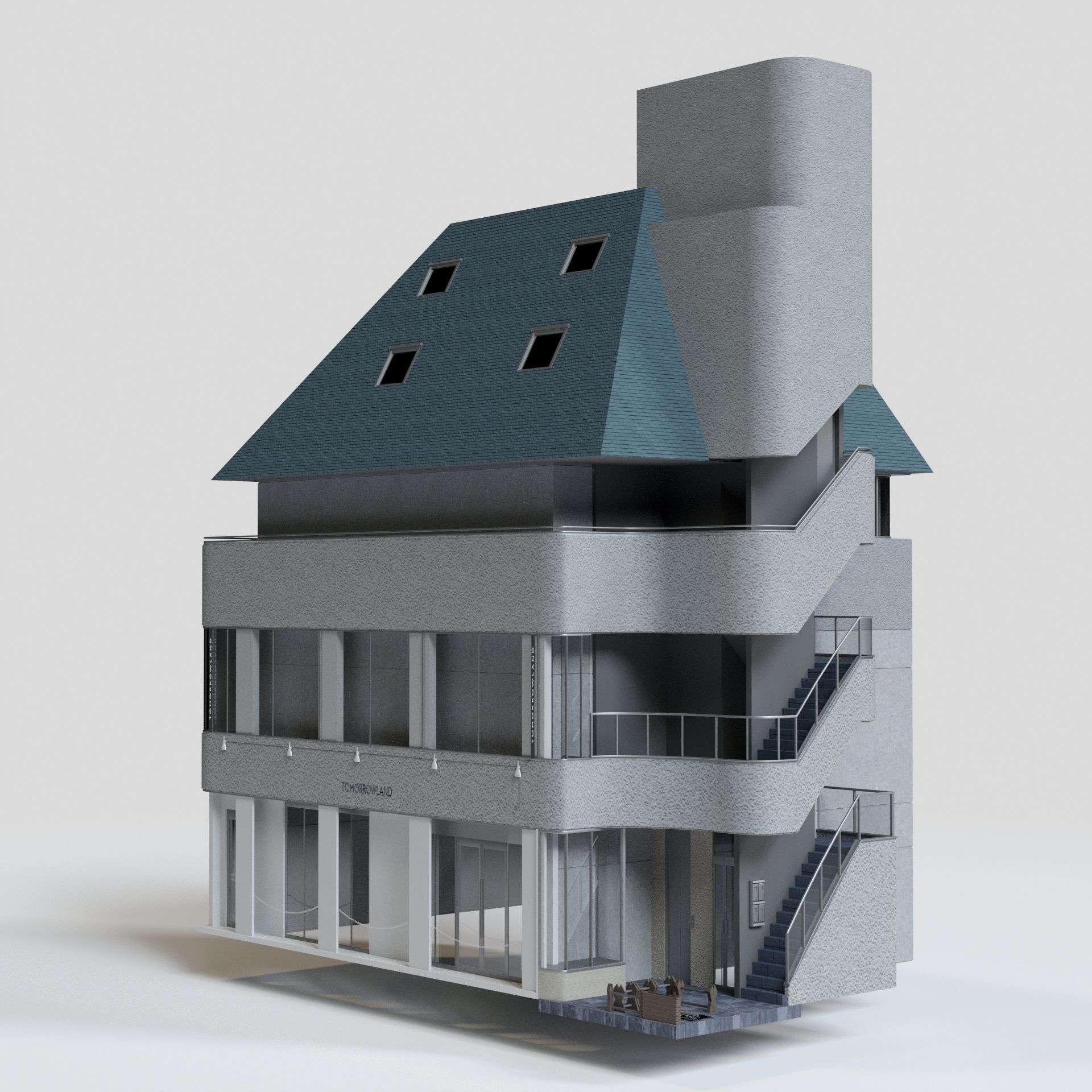 Tomorrowland 3D model | CGTrader