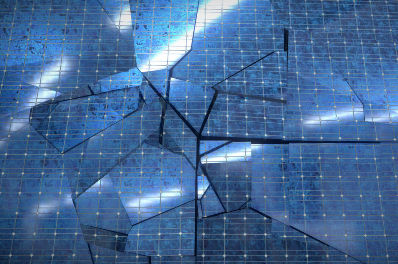 Texture Photovoltaic Panel Texture 2 - Texture Set 40 VR / AR / low ...