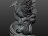 Phoenix bird 3D model 3D printable | CGTrader